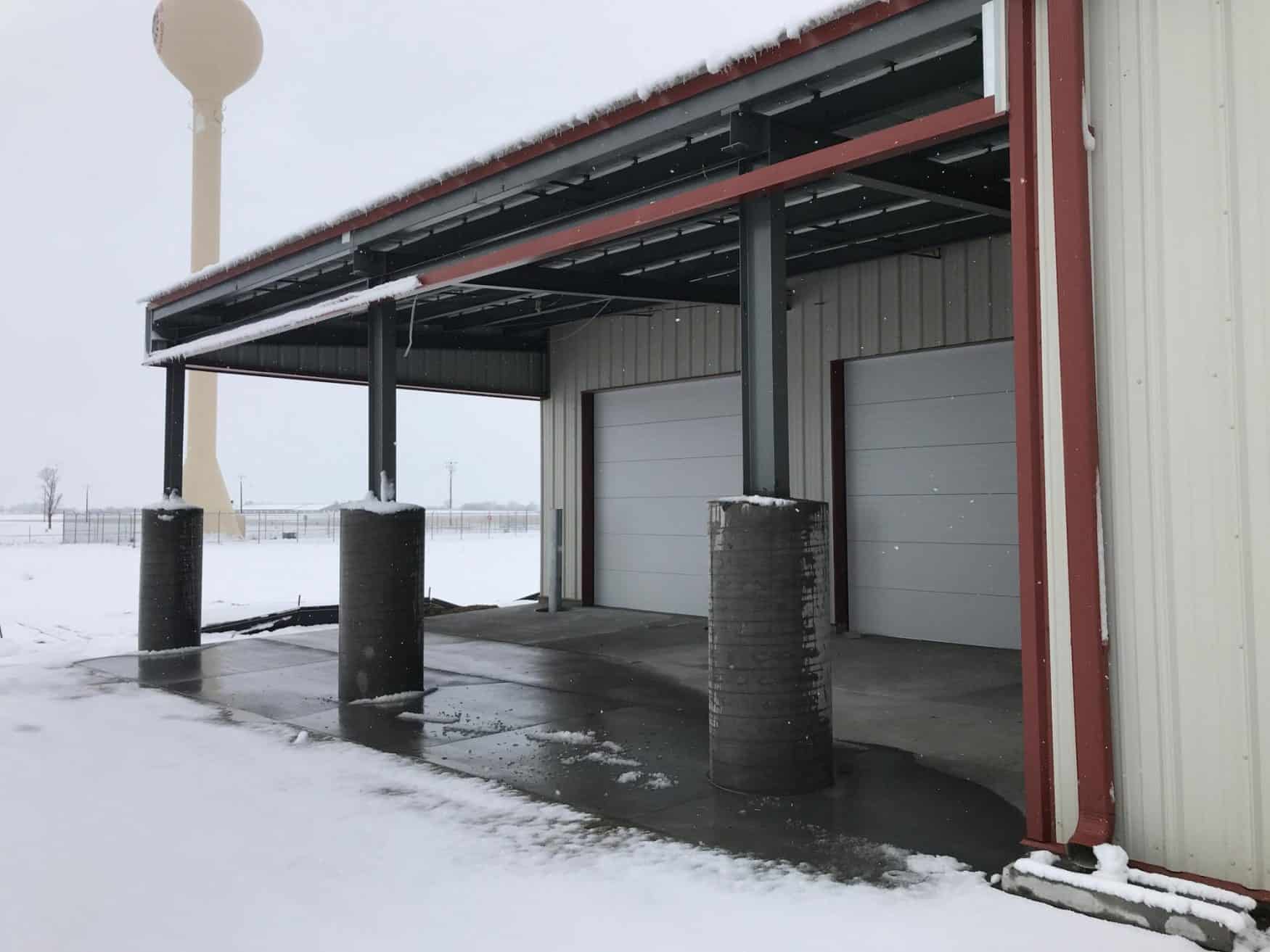 NANG-CATS SIM Building Fire Truck Bay - Ironhide Construction Inc.